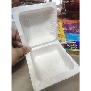 PP Plastic White Burger Pack - Dokanpat